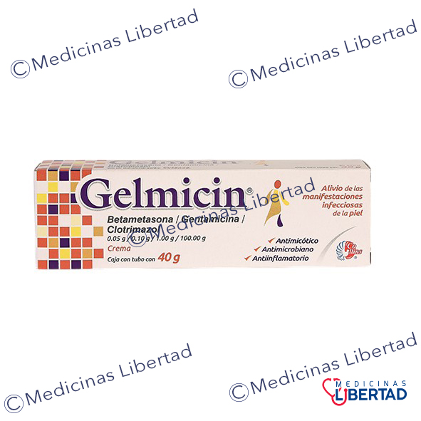 GELMICIN CREMA 40 G | Medicinas Libertad